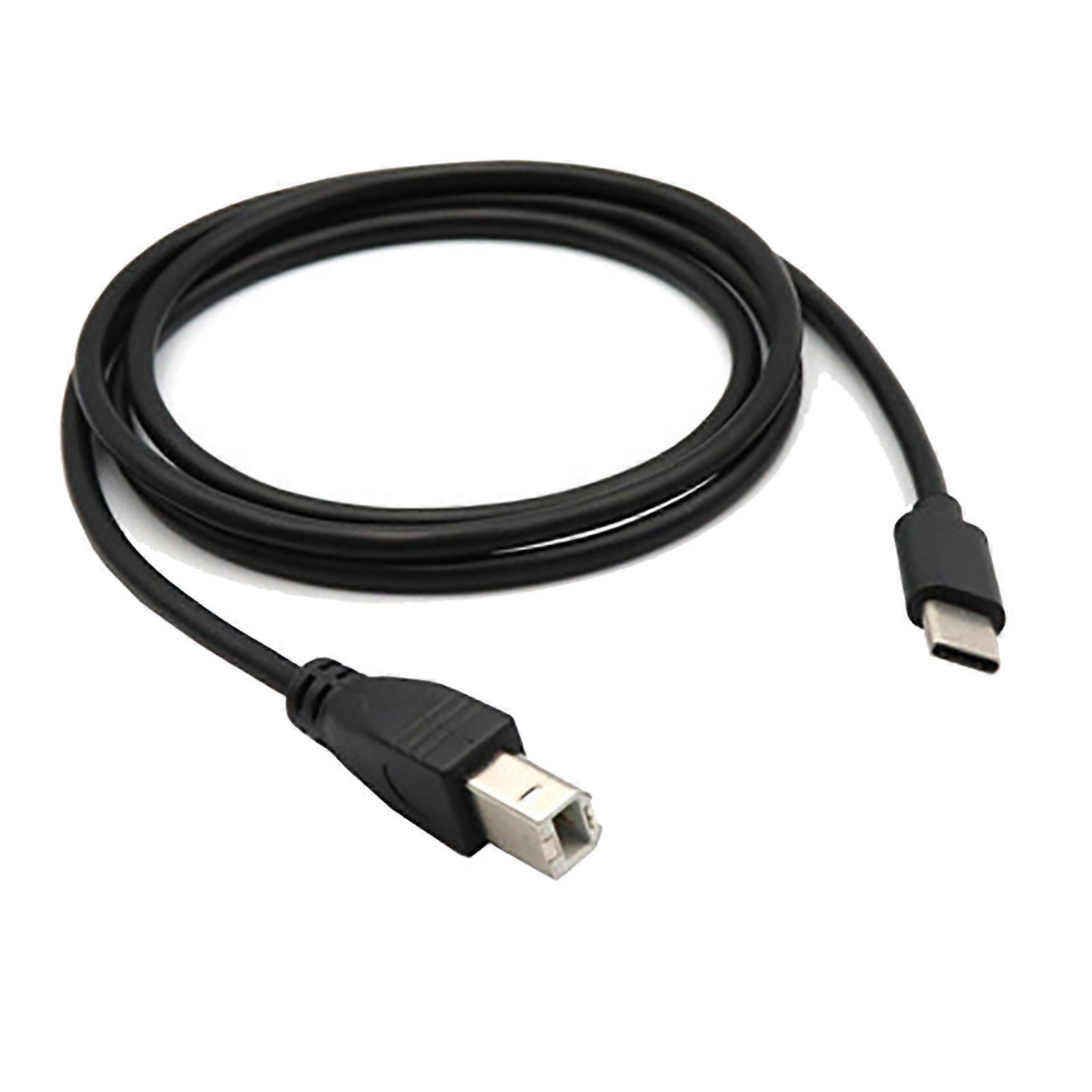 Reliable USB C to USB B Printer Cable B Male to C Male Printer Cord ...