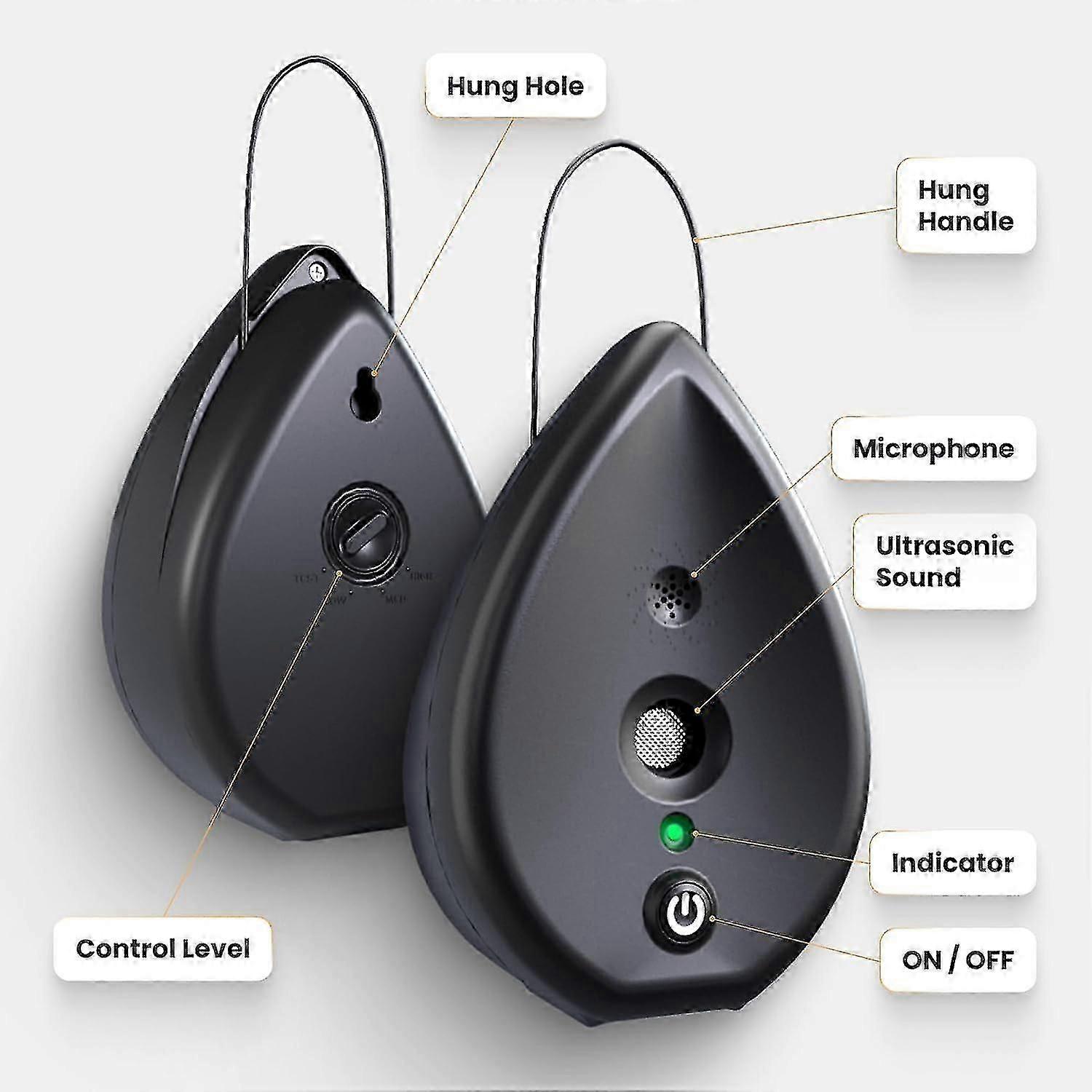 Anti Bark Device And 75 Feet Neighbor Dog Silencer - 3 Level Bark Box ...