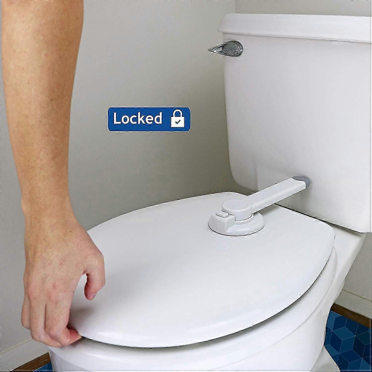 Toilet Lock Child Safety - Ideal Baby Toilet Seat Lock with 3M Adhesive ...