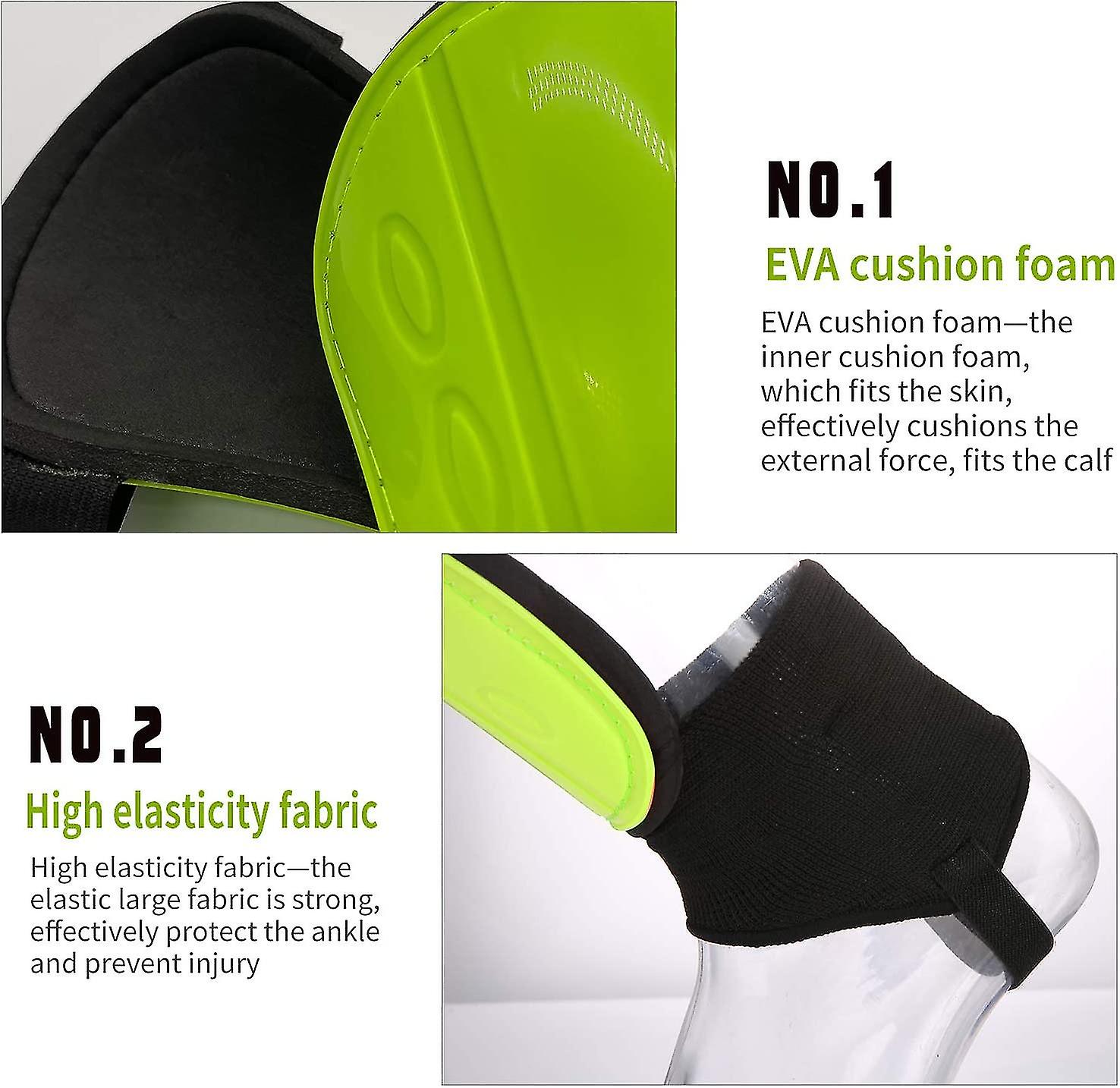 Soccer Shin Guards, Slip And Slide Protective Soccer Gear For Youths ...