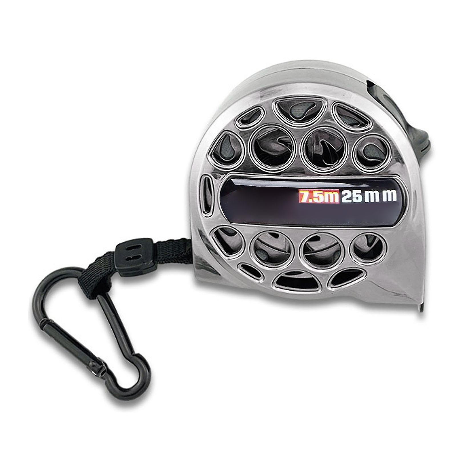 25ft Hollow Stainless Steel Measuring Tape with Double Sided Scale ...