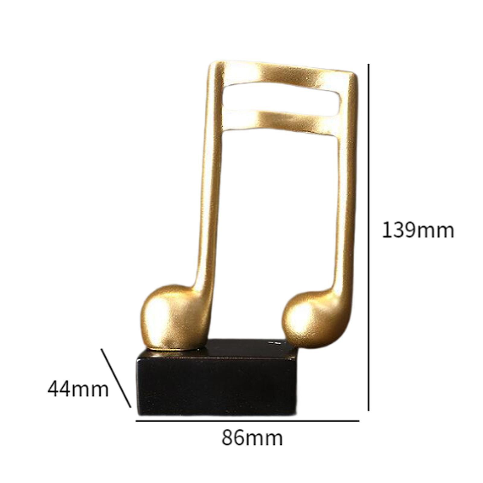 Music Note Sculpture Table Centerpiece Creative for Bookshelf Desk ...