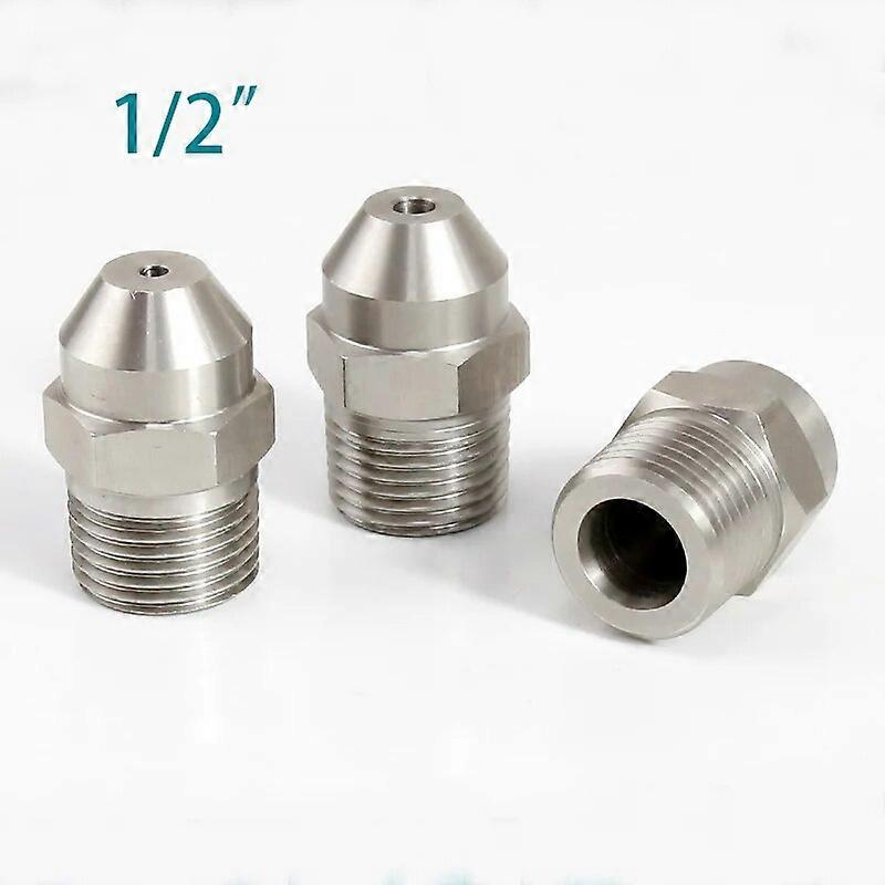 Wide Angle Spray Nozzle 1/8 1/4 3/8 1/2 BSP Male Stainless Steel High ...