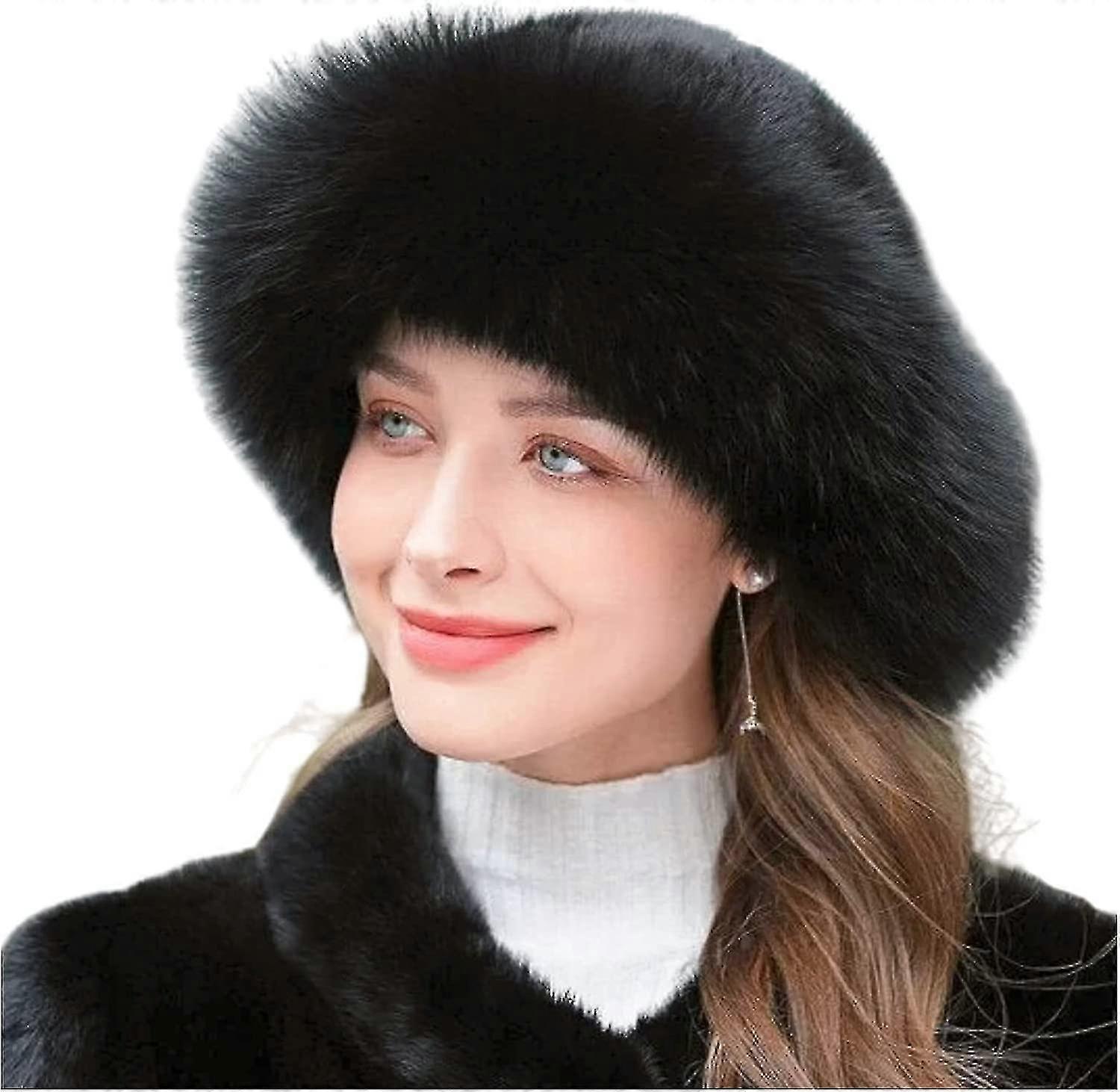Women's Winter Furry Hat - Warm, Comfy Winter Hats For Women - Covers ...