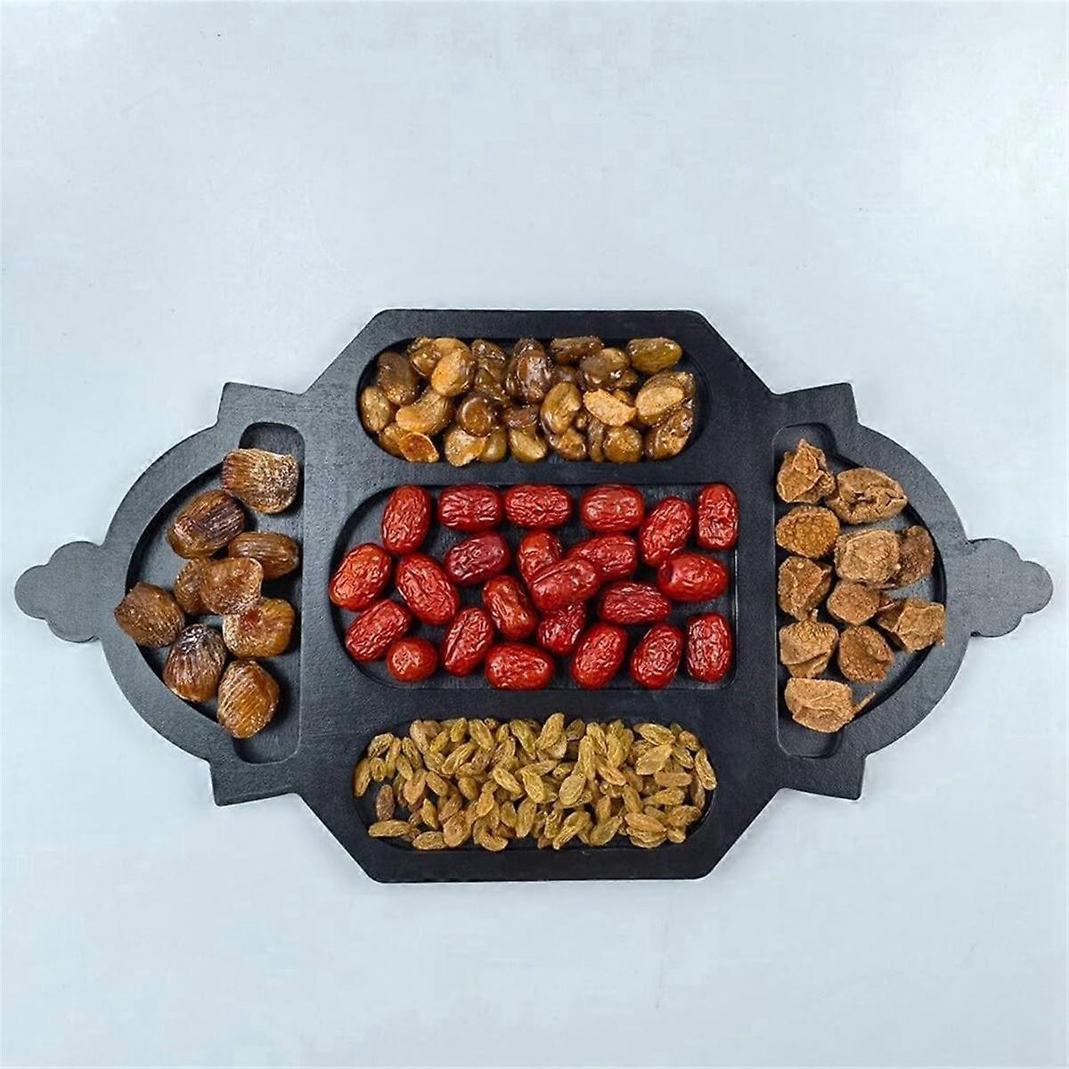 Eid Mubarak Wooden Tray, Ramadan Snack Tray Dessert Pastry Tray ...