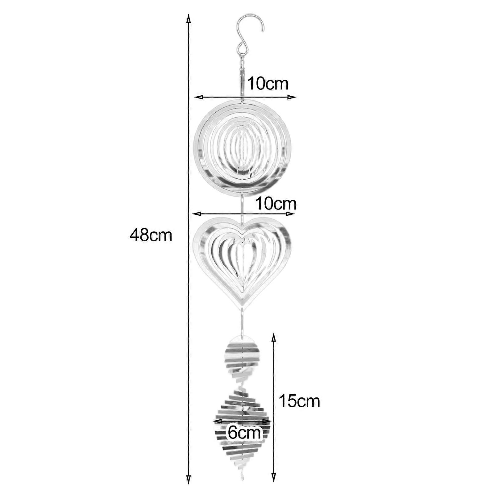 3D Wind Spinner Bird Reflector Highly Reflective Indoor Outdoor Garden ...