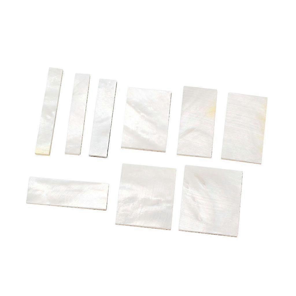 Diy Inlays Material White Mother Of Pearl Inlay Blank For Guitar ...