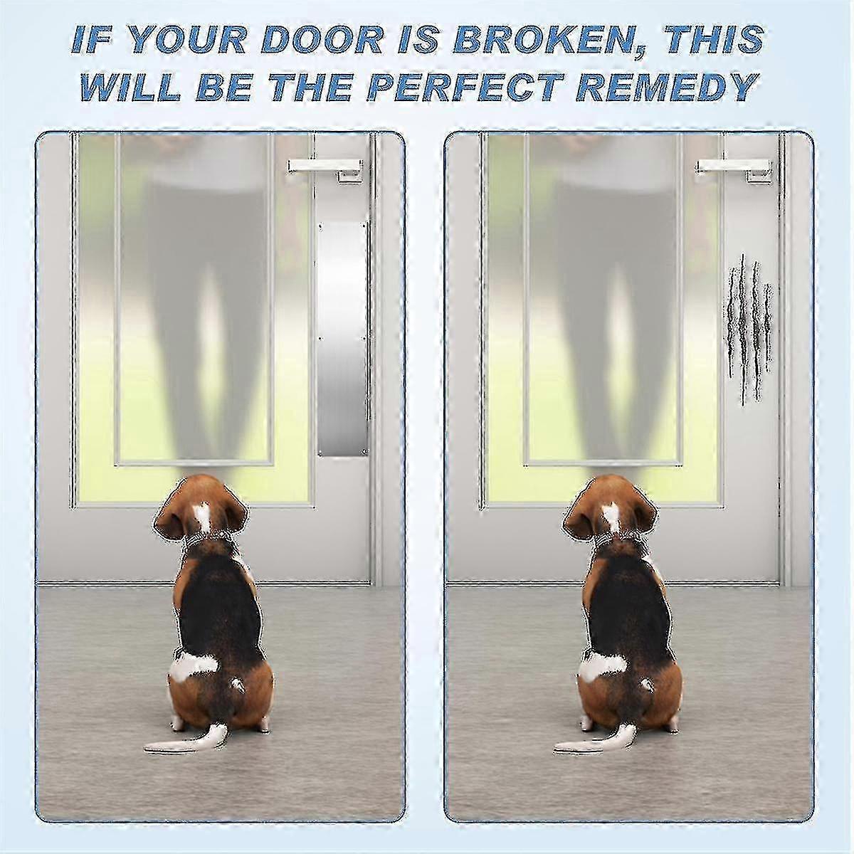 2 Pieces Door Kick Plate Kick Plates for Exterior Doors Aluminum Kick ...