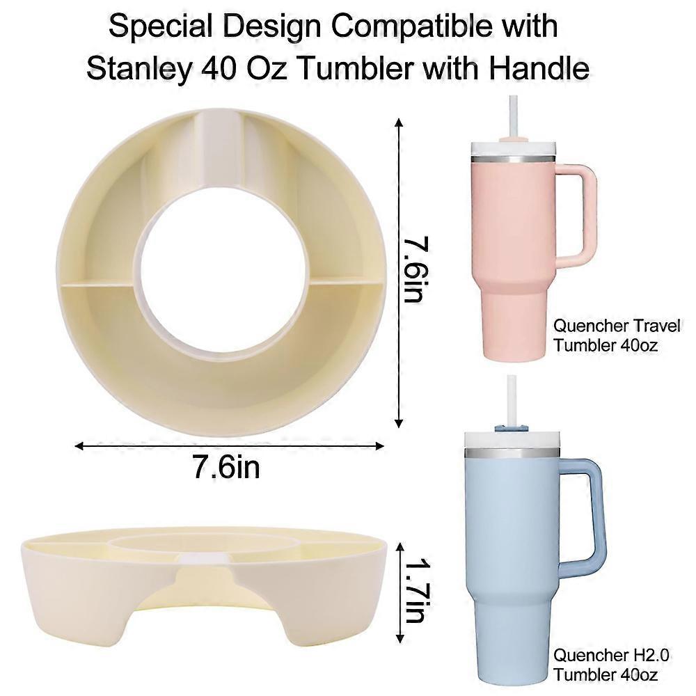 Stanley Cup 30 oz snackskål med håndtag, genanvendelig snackskål ...