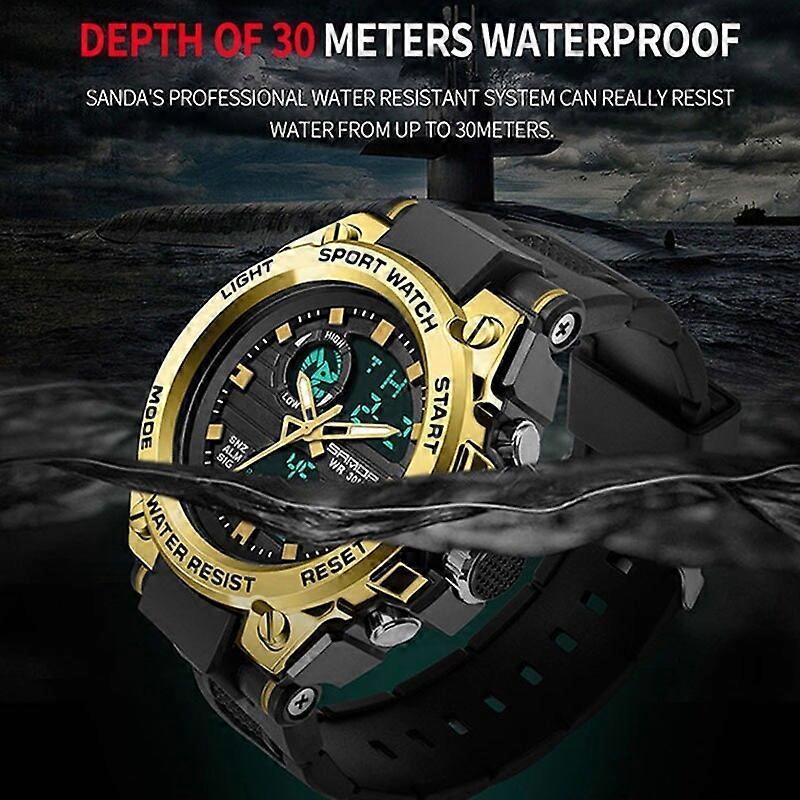 G Shock Watches mens Military Sport Gshock Style Dual Display Male ...