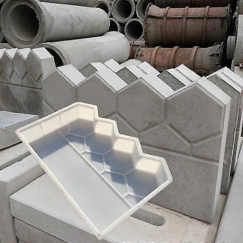 Excellent Stone Brick Path Mold Buildings Accessories 42x25x5cm Plastic ...