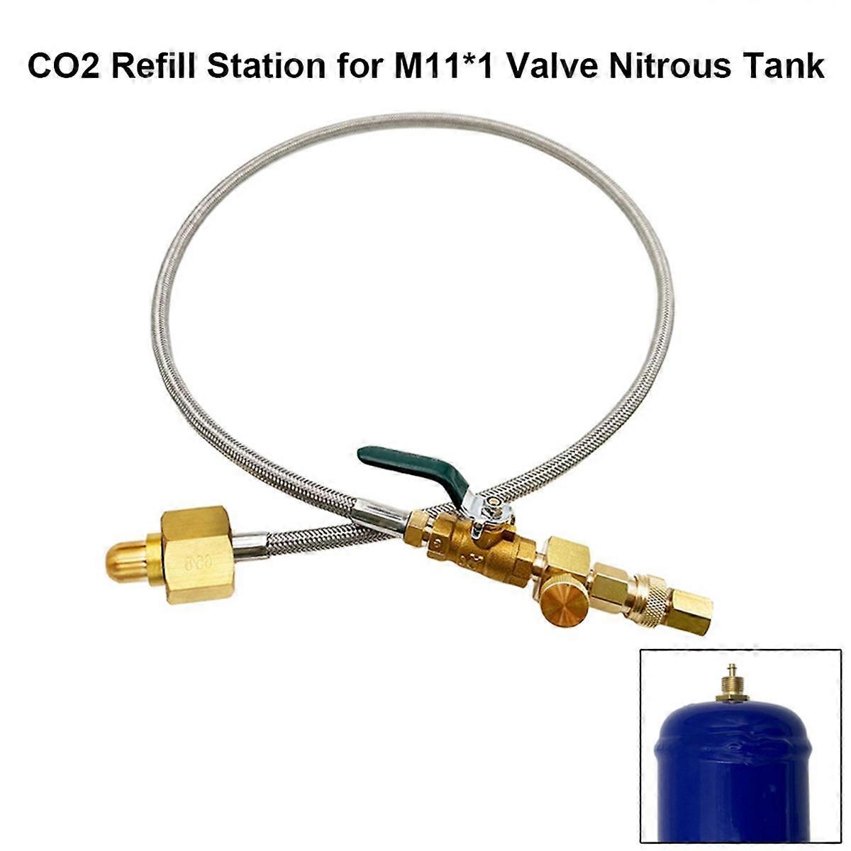 Nitrogen Bottle Filling Connector M11X1 Threaded Quick Connection ...