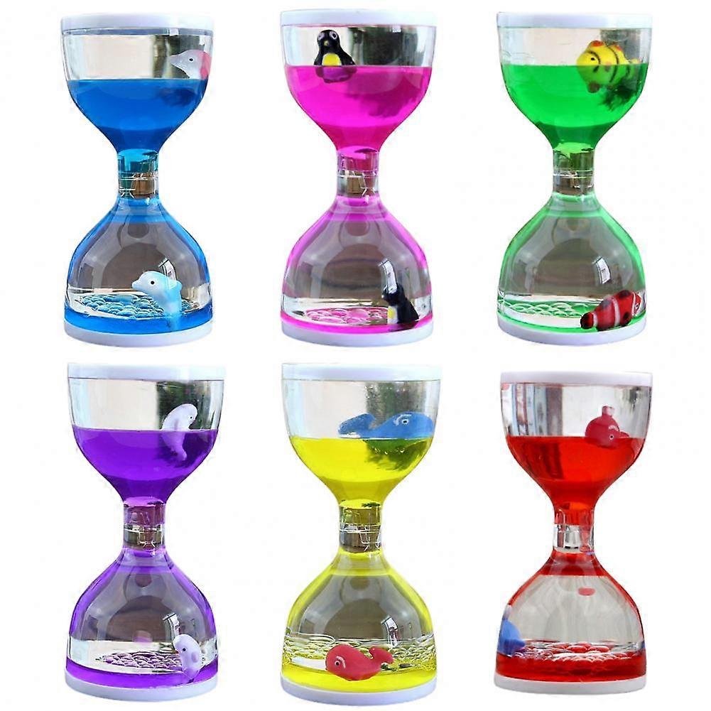 Liquid Hourglass Timer Bubble Timer Fashion Stable Construction Oil ...