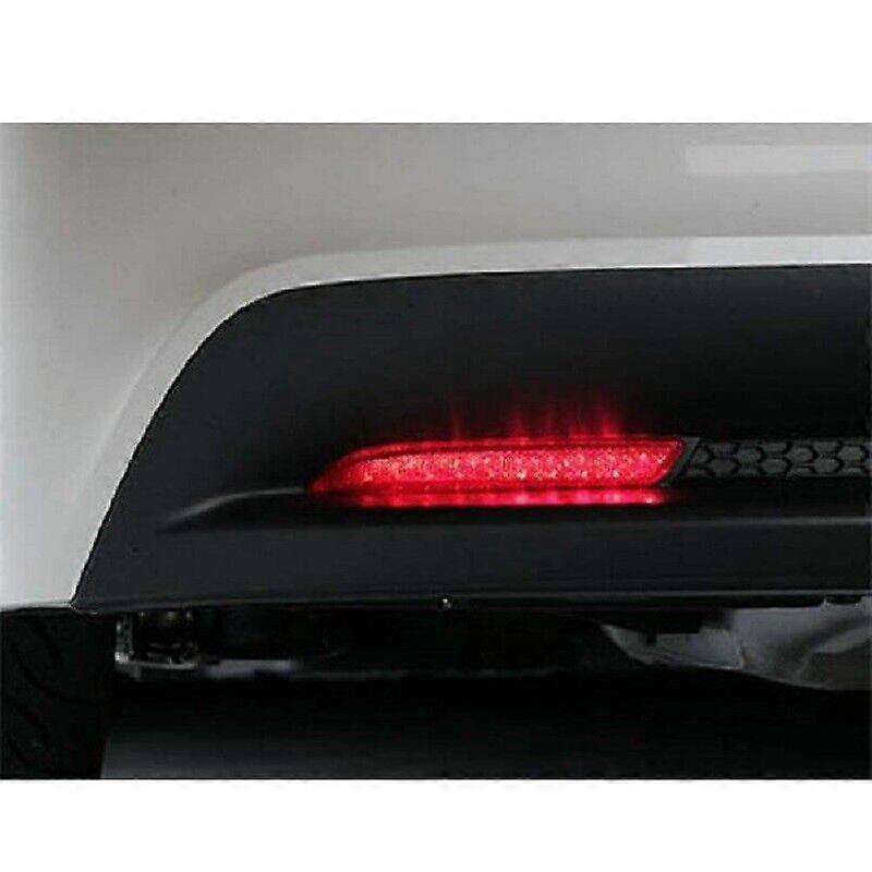2 x Lens LED Bumper Reflector Tail Brake Light For Honda CR-Z CR-V ...