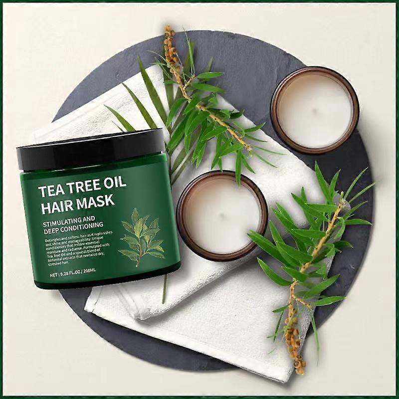 Tea Tree Hair Mask & Deep Conditioner, Moisturizes & Protects Hair ...