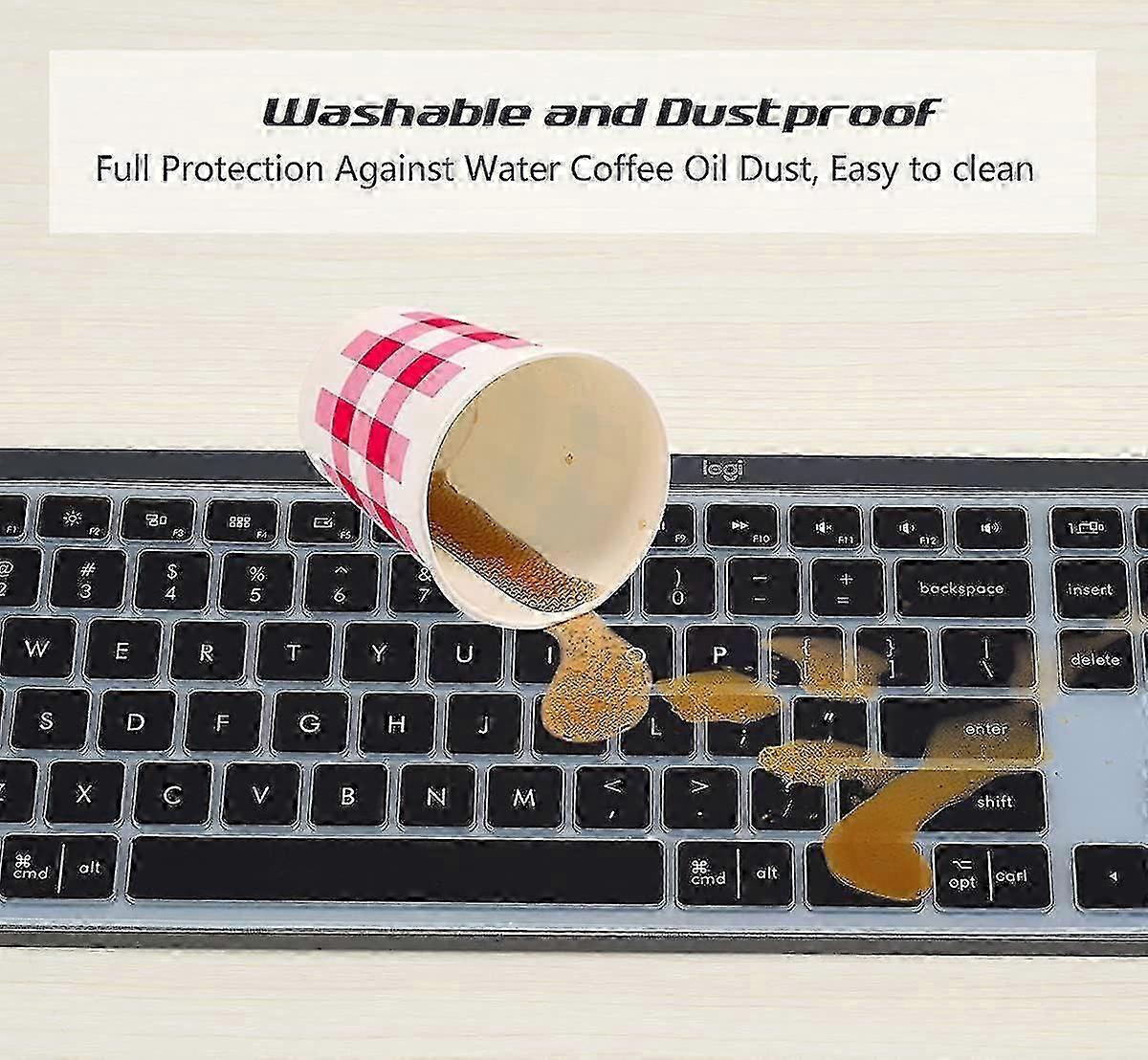 Silikon tangentbordsskydd hud för Logitech Mx Keys / Logitech Craft ...