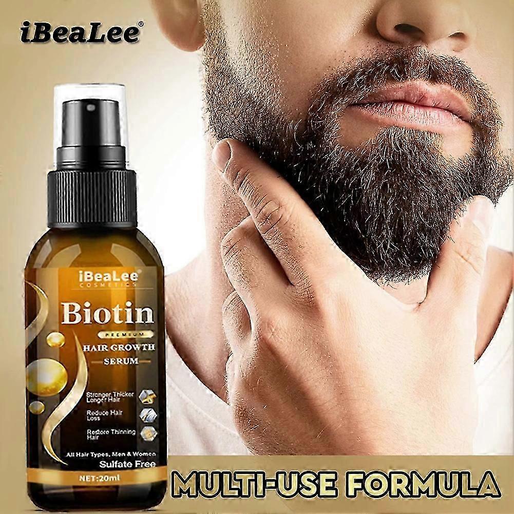 Biotin Hair Growth Spray Anti Hair Loss Fast Regrowth Scalp Treatment ...