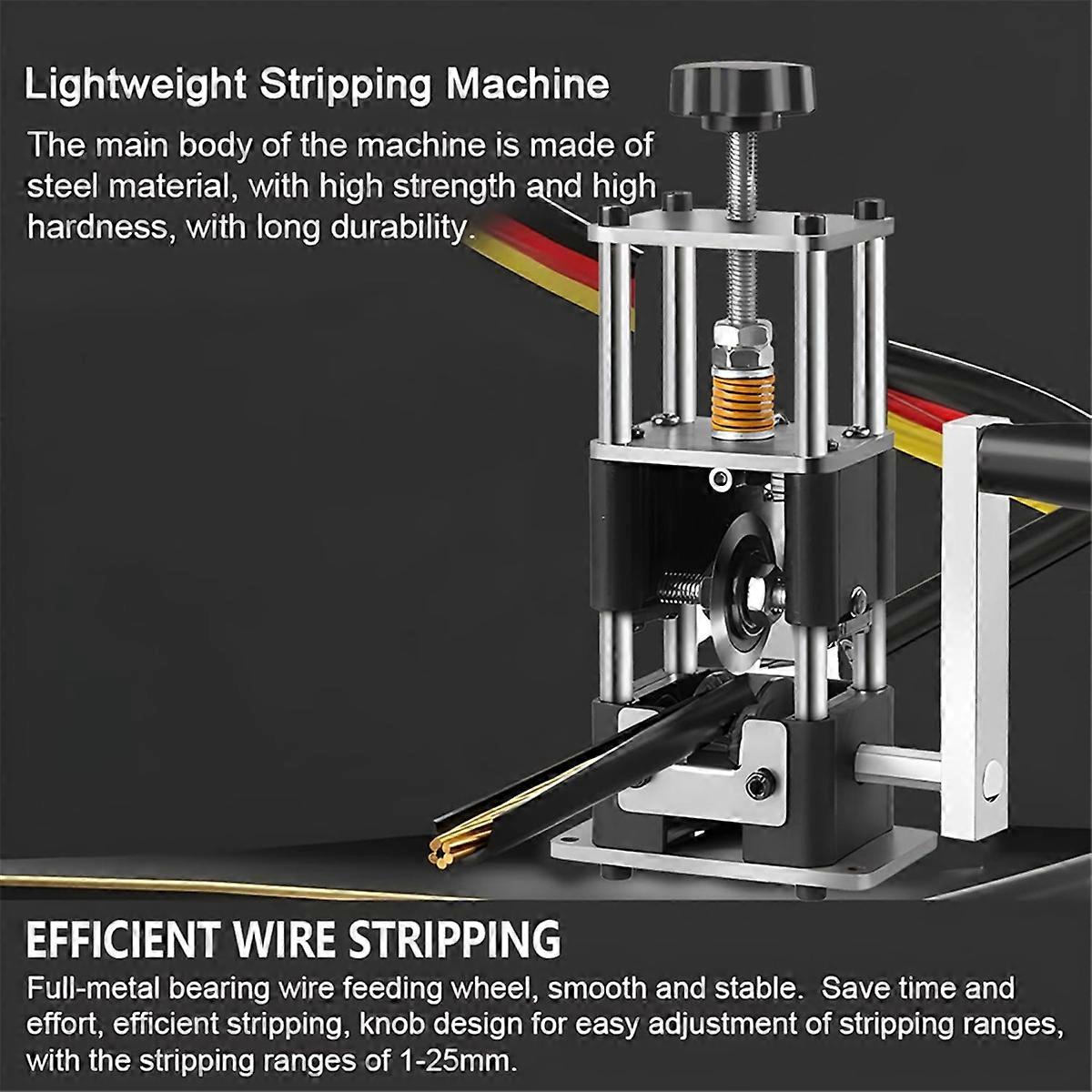 Wire Stripper Machine Drill Powered Wire Stripper Tool for Wire 0.04 ...