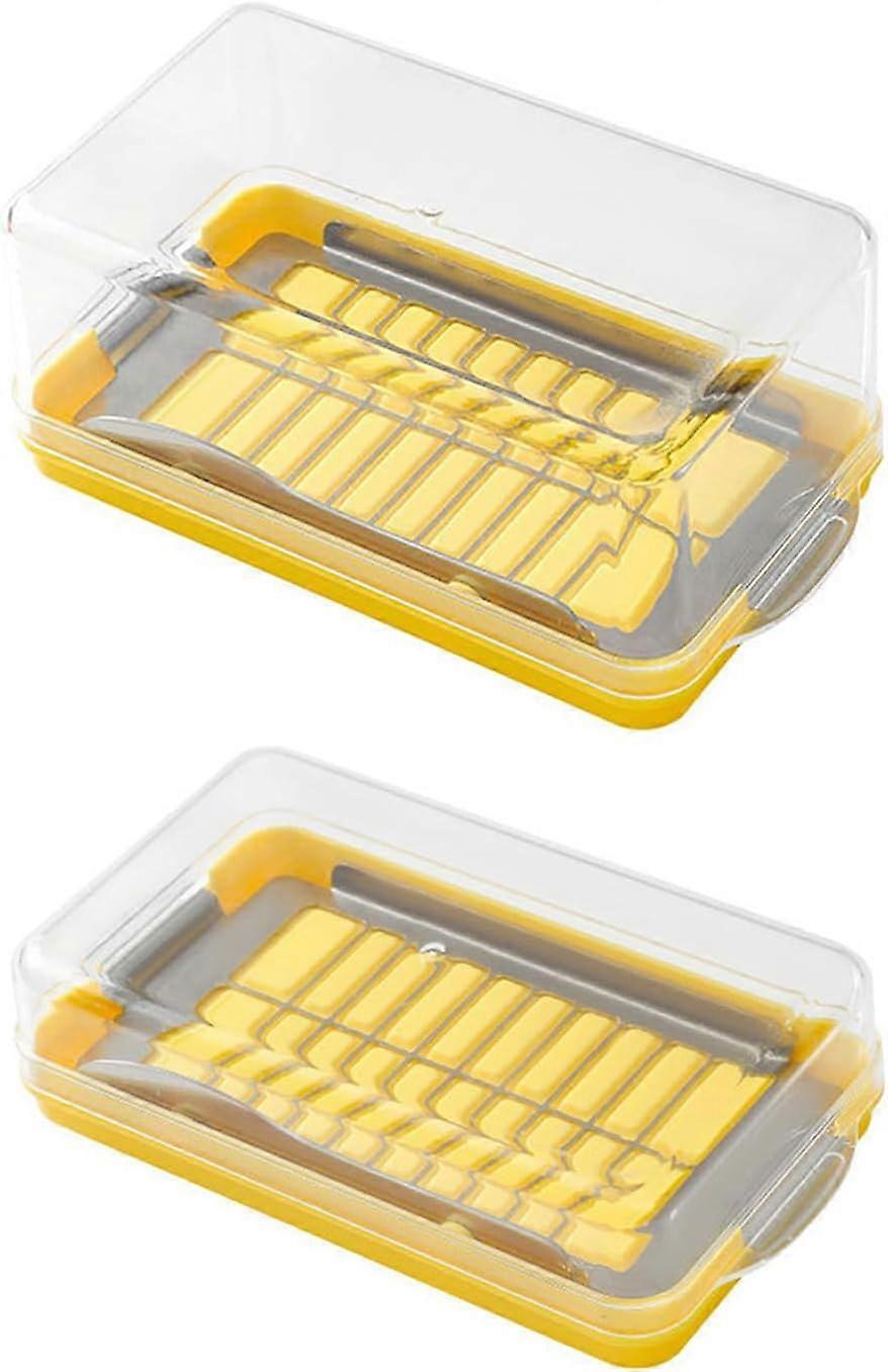 Butter Cutter Box - Transparent Butter Container and Cutting Tool for ...