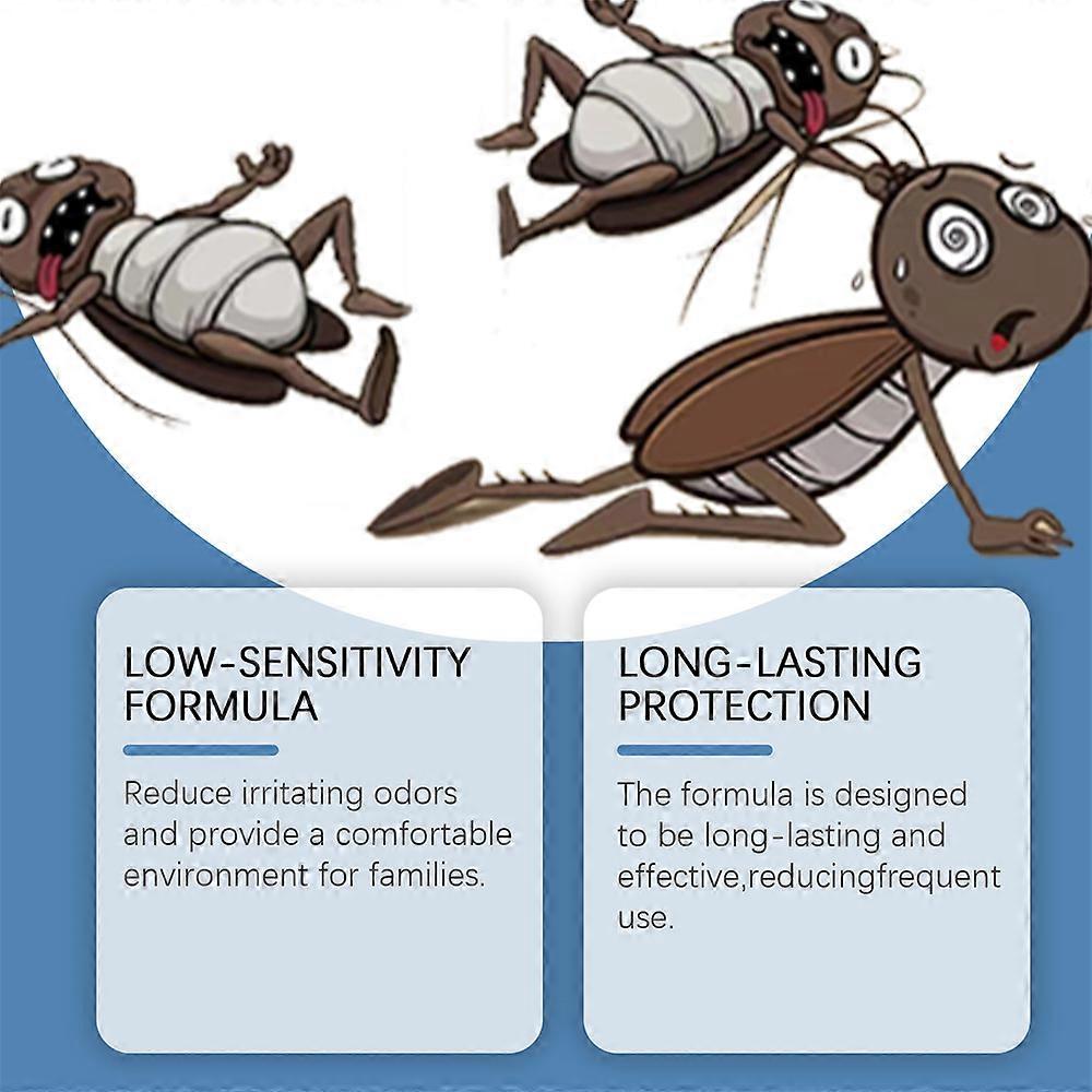 Cockroach Gel Bait Roach Pest Killer With Plunger Tip For Floor Kitchen ...