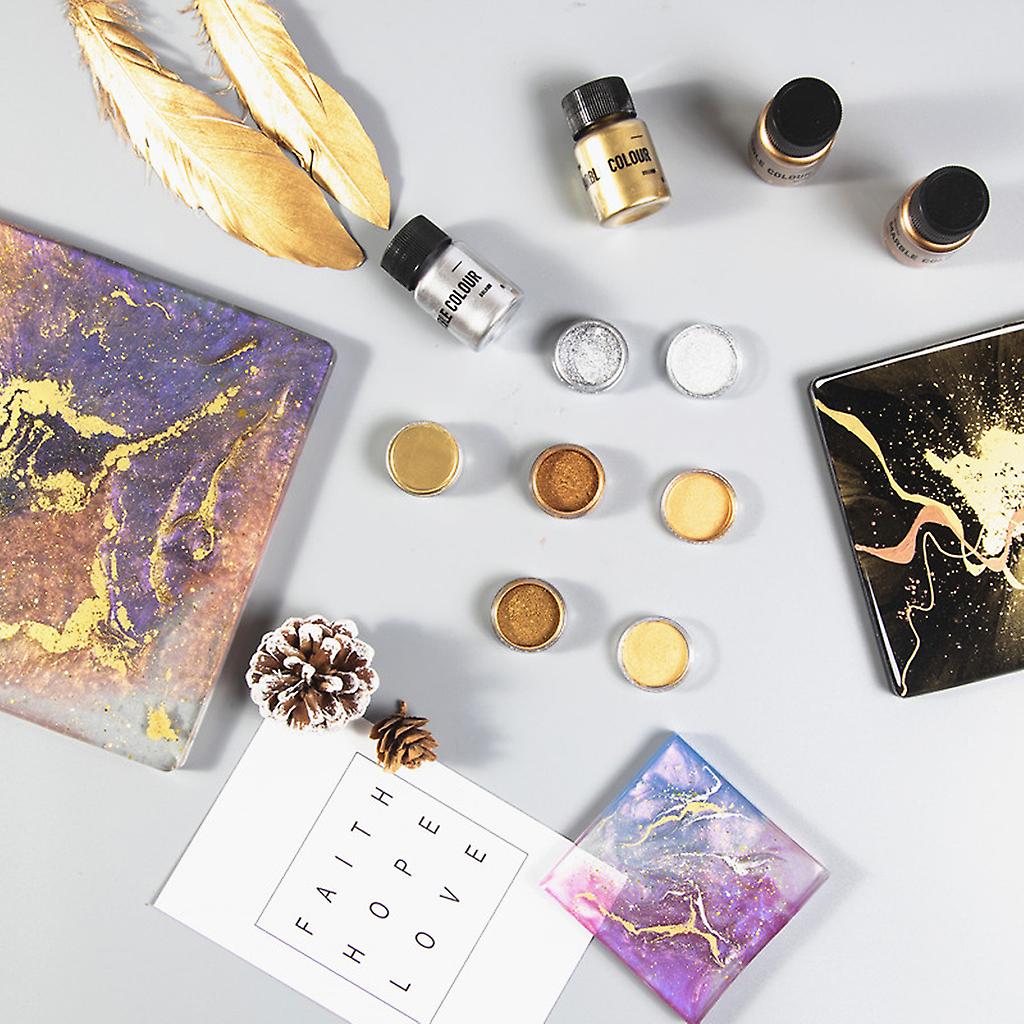 3g Marble Metallic Resin Pigment Nice Pearl Powder Epoxy Resin Colorant ...