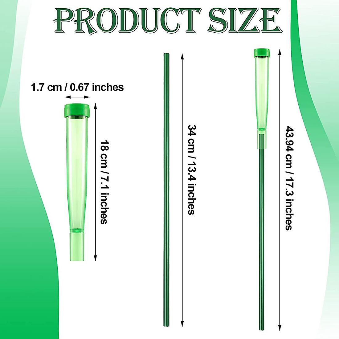 25 Pack Floral Water Tubes for Flowers Long Flower Water Tubes for ...