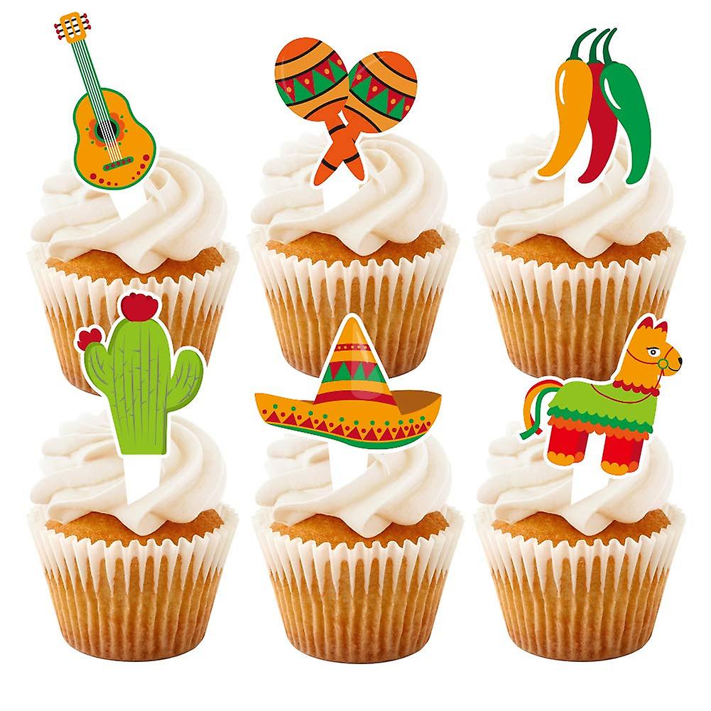 Mexican Cupcake Toppers Mexican Cutter Set | Cake Decorating Cutter