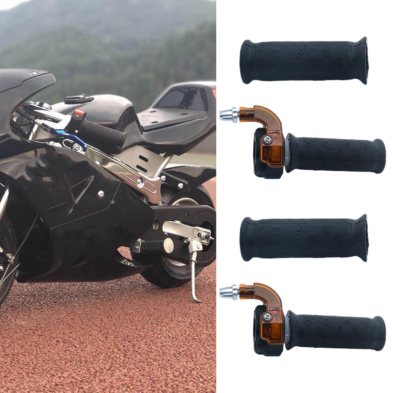 1 Pair Non-slip Two-stroke Throttle Handlebars Easy Installation Safe ...