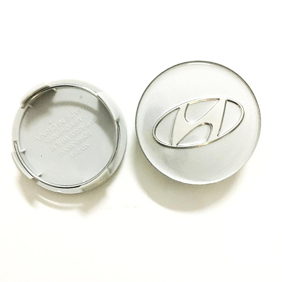 4pcs/set 60mm Car Wheel Center Hub Caps Cover For Hyundai Sonata Ix35 ...