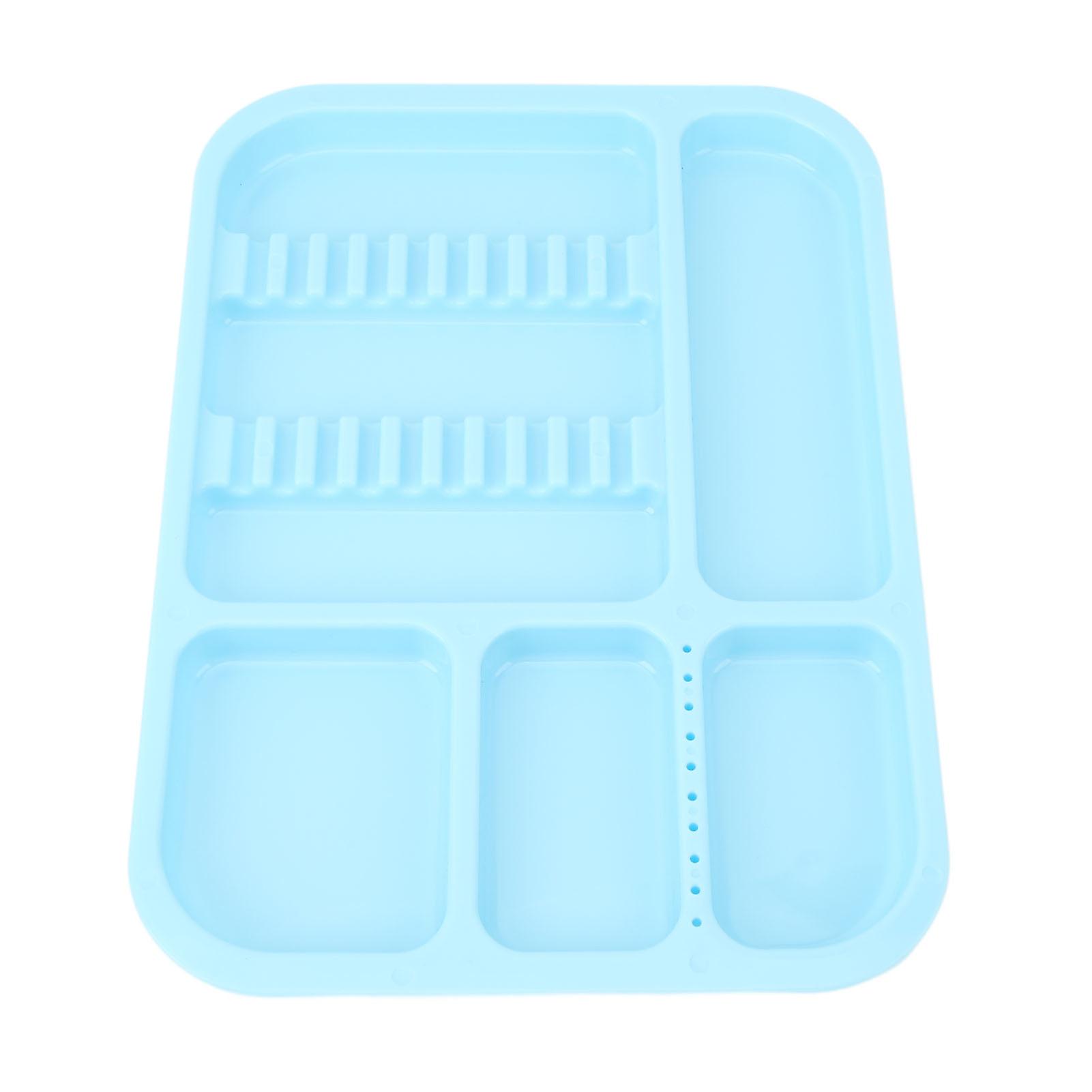 Oral Instrument Tray Divided Plastic Holder for Instruments with ...