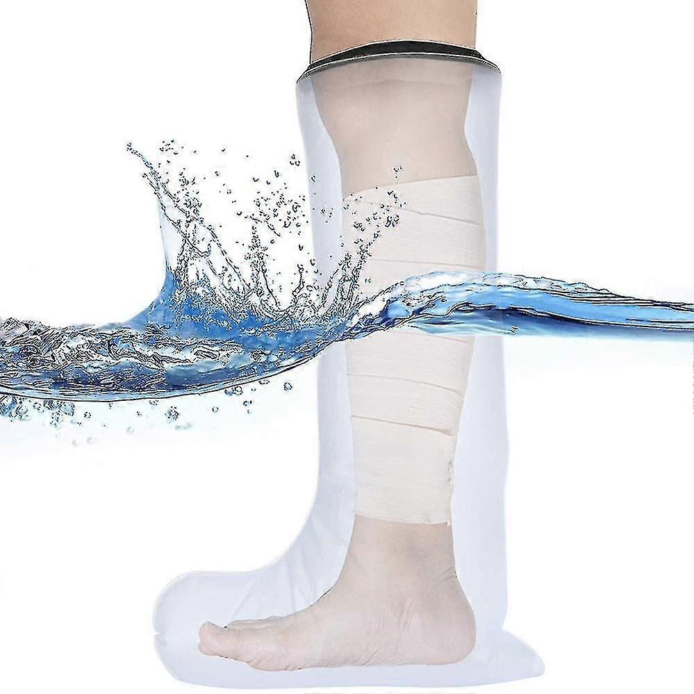 Waterproof Cast Shower Cover Leg For Adults - Protect Foot And Lower ...