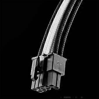 PSU PCIe 8 Pin to GPU 6Pin + 2 Pin PSU Power Supply Extension Cable ...