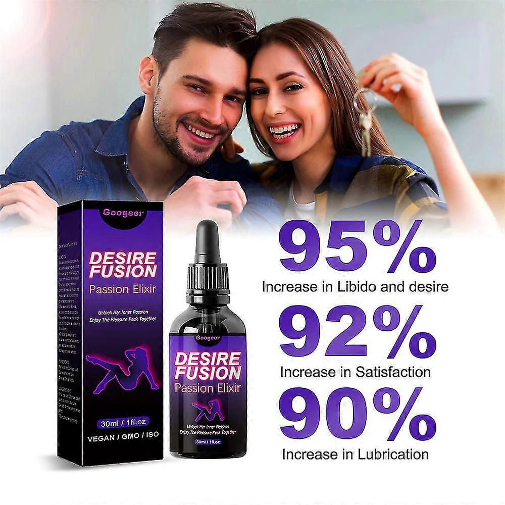 3pcs Desire Fusion Passion Care For Women Enhance Self-confidence Increase Attractiveness Ignite ...