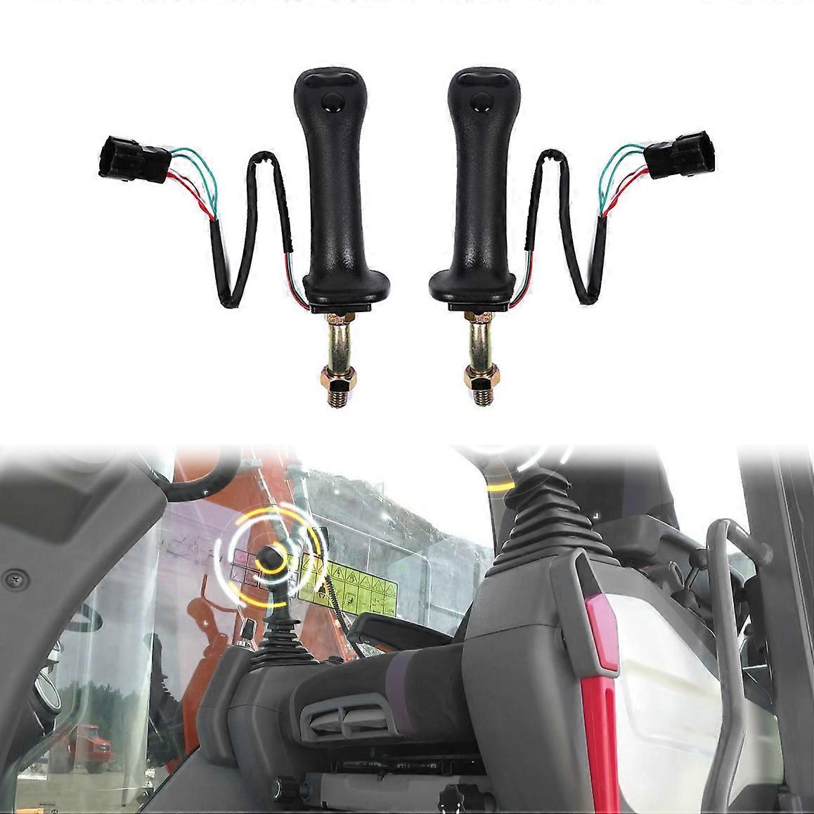 3 Buttons Excavator Joystick Assy Handle Gears for Doosan DX150 215 225 300 370-9C Right | Fruugo UK