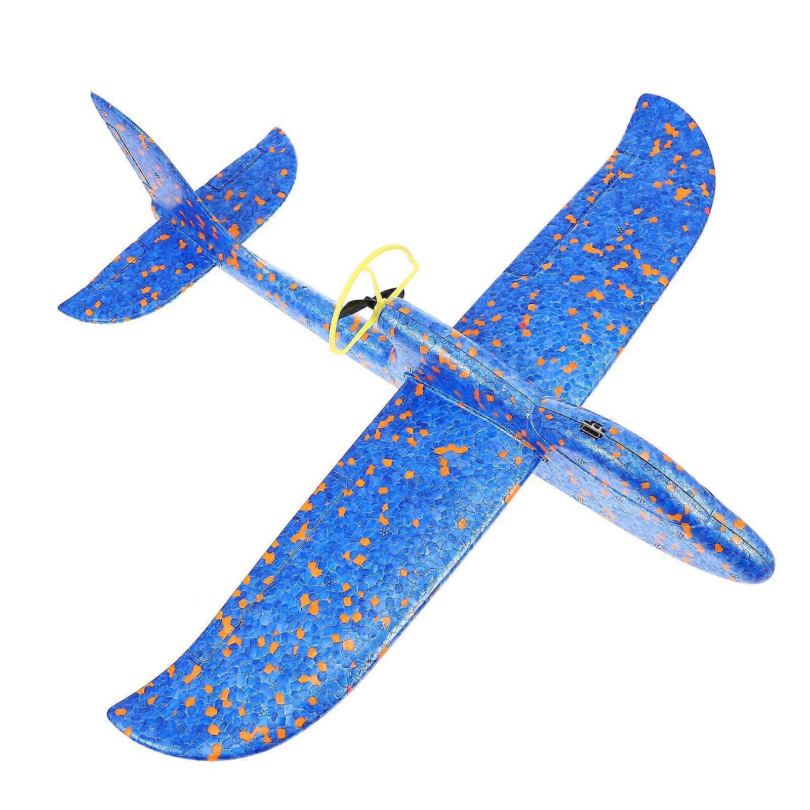 DIY Aircraft Flying Toy Hand Throwing Plane Model USB Rechargeable ...