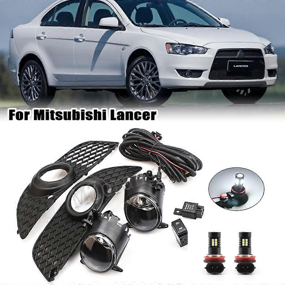 Fog Lights for Mitsubishi Lancer Lancer-ex 2008-2013 Led Halogen ...