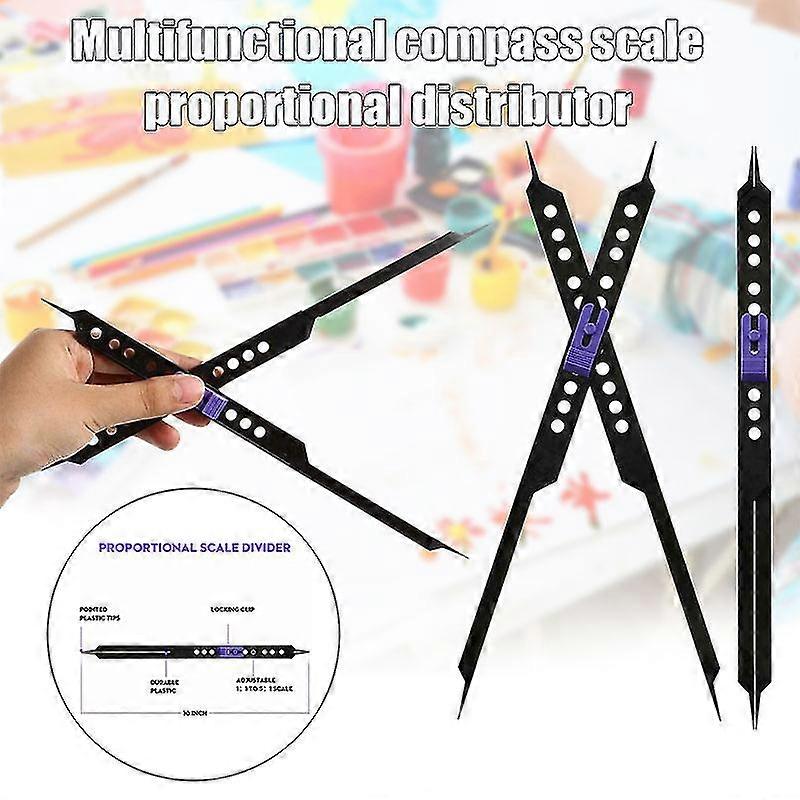 10 Inches Proportional Scale Divider Drawing Tool for Artists ...