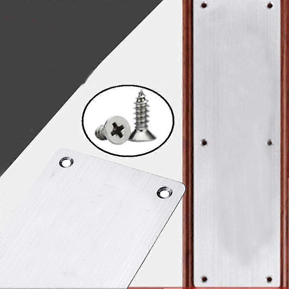 Door Finger Kick Plate, 2 x Fire Door Finger Plate, Push Plate 300 x ...