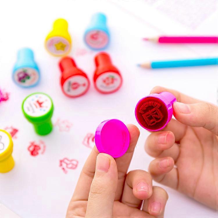 10 Teacher Stamps,Children's Colored Stamps Teacher Supplies for ...