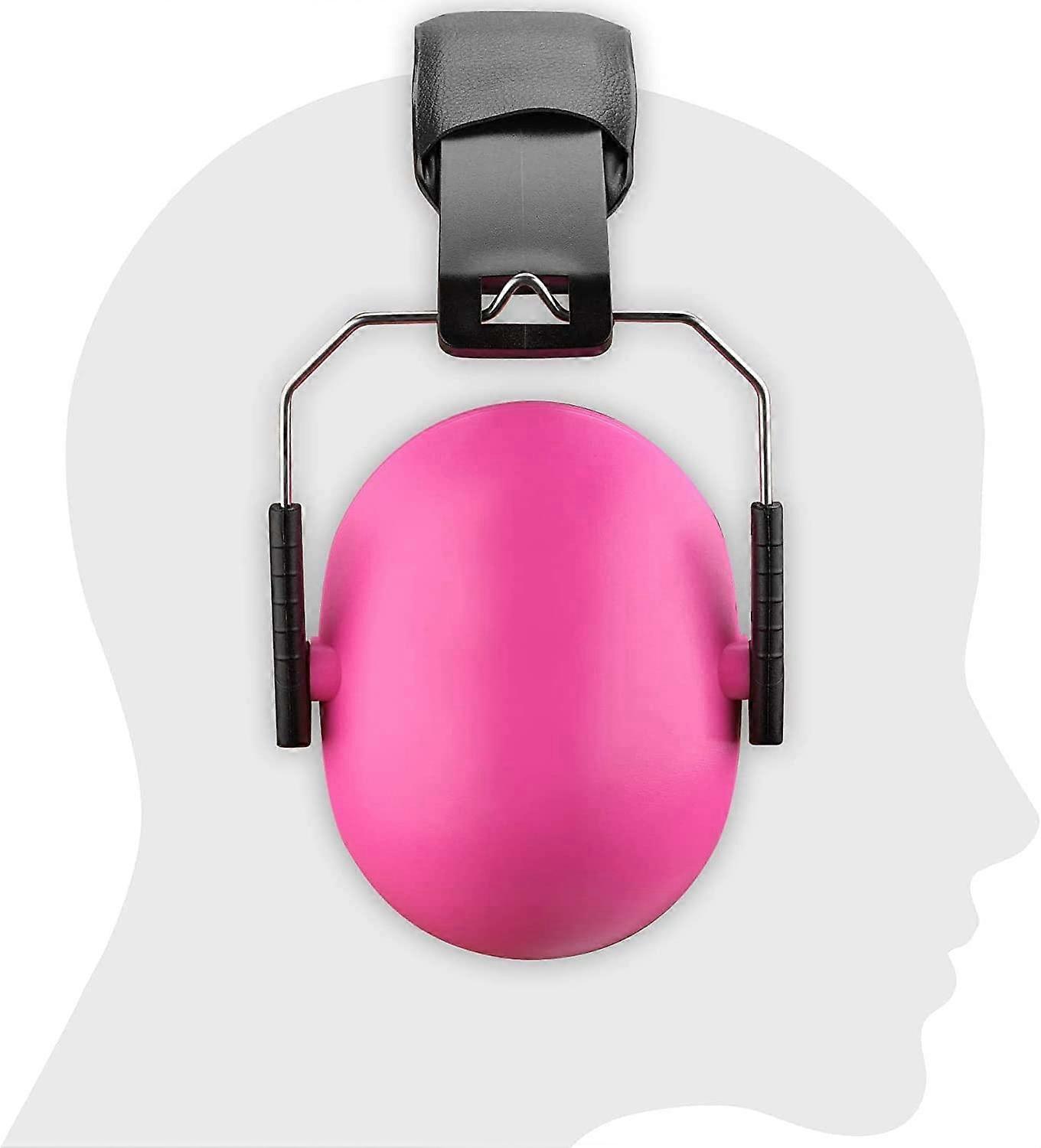 Pink Ear Muffs - Hearing Safety Protection Noise Reduction | Fruugo UK