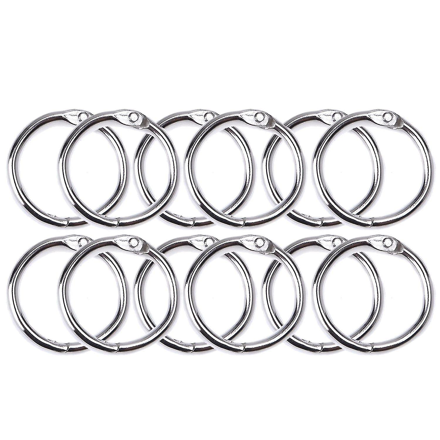 File folders metal binder ring for loose leaf scrapbook /craft/ photo ...