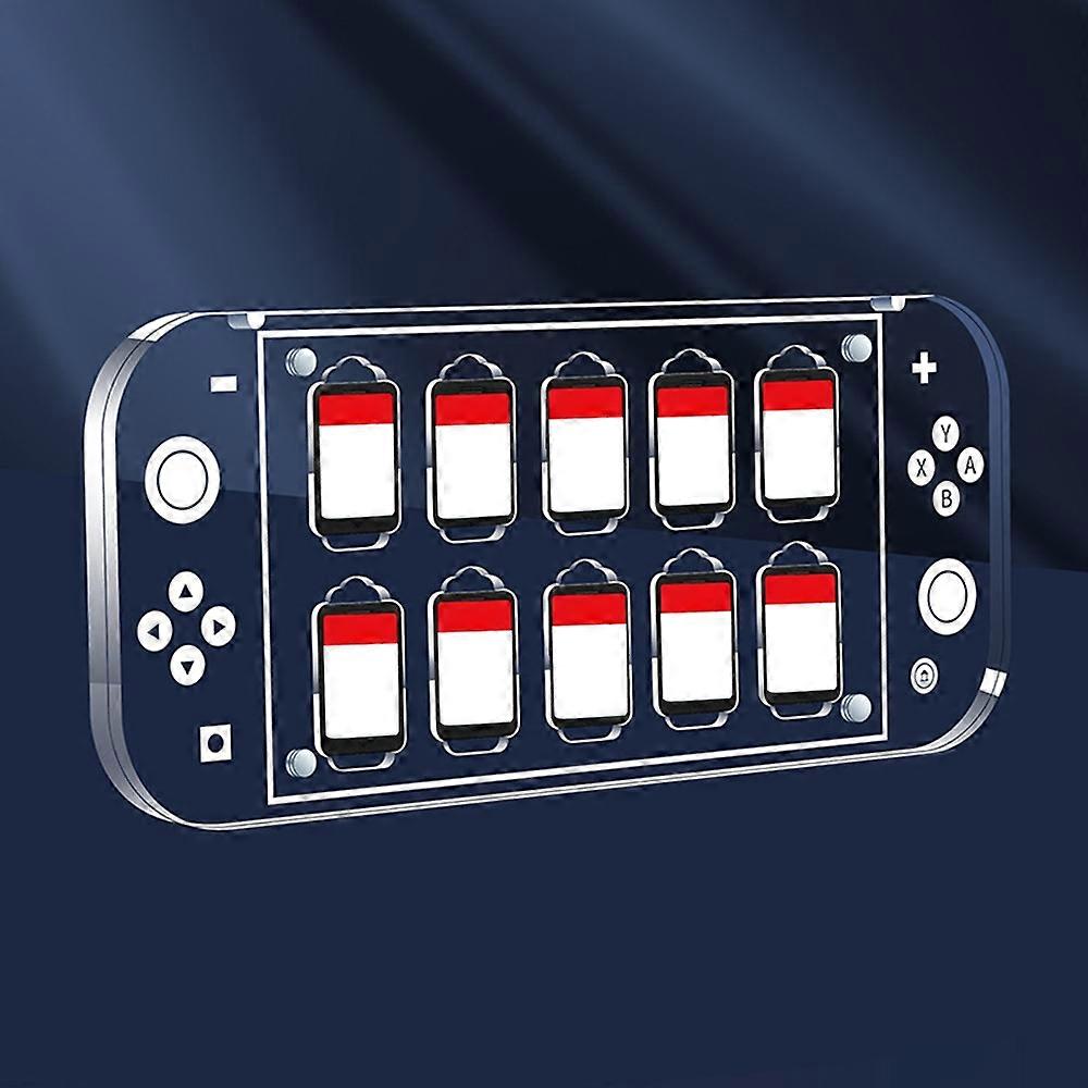 For Nintendo Switch Game Card Case Magnetic Transparent Acrylic Game ...