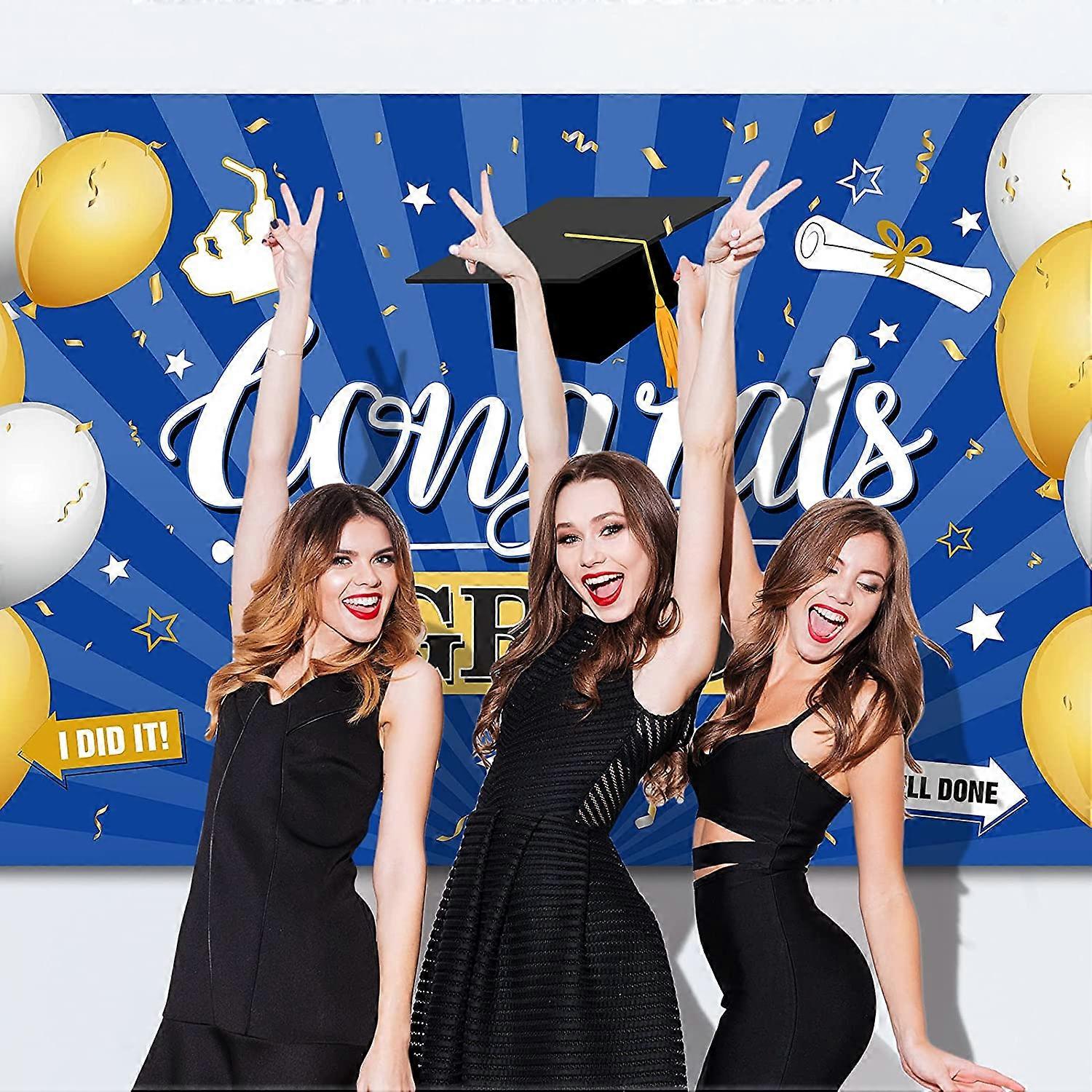 Graduation Decorations 2022 Congrats Grad Banner Graduation Photography ...