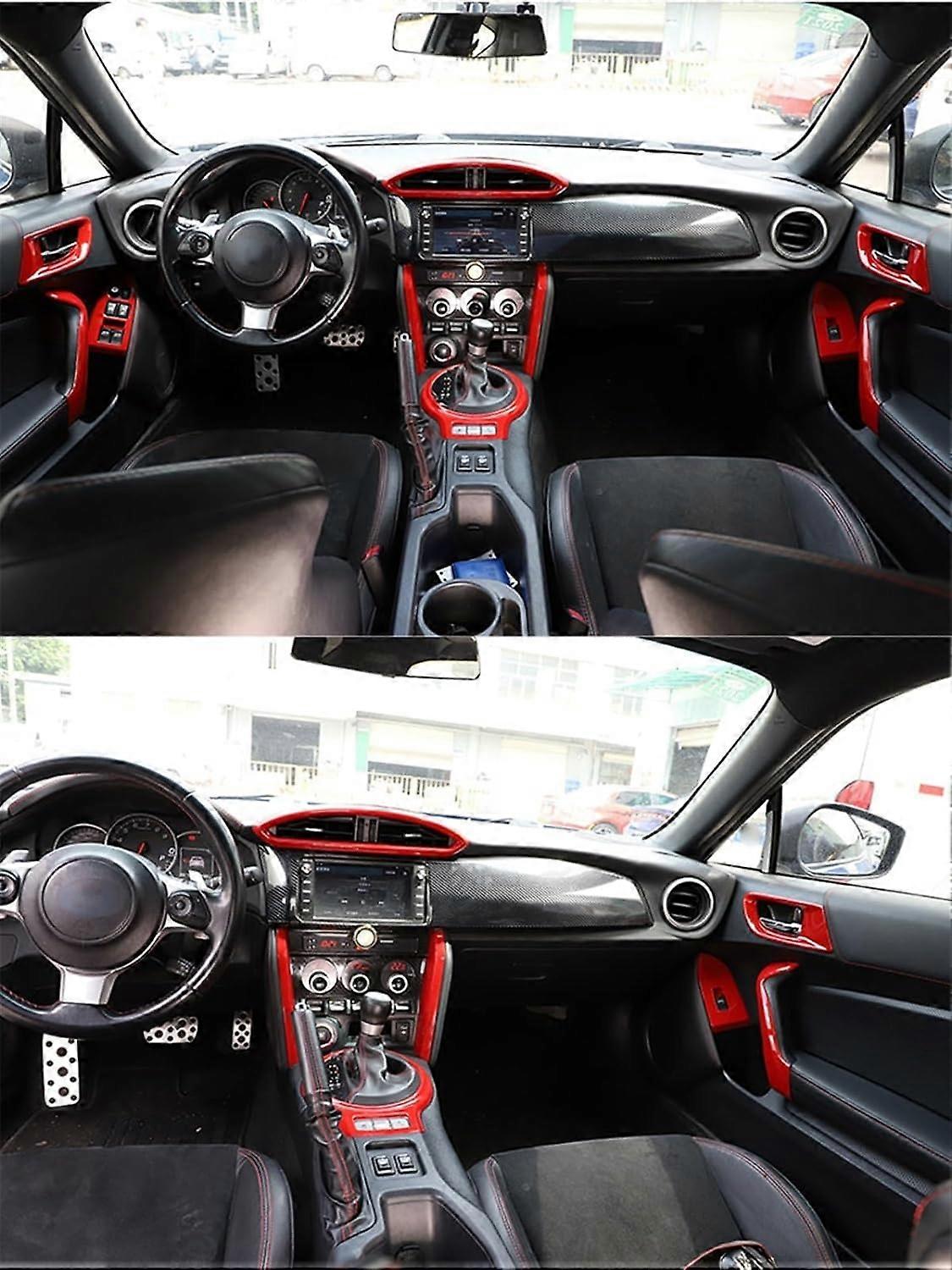 Red Car Interior For Subaru BRZ For Toyota 86 GT86 2012-2020 Central ...