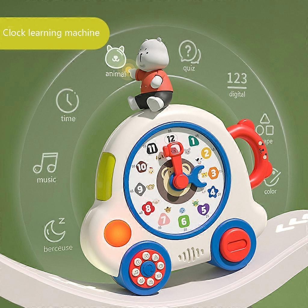 Learning Clock Ages Educational Talking & Teaching Clock Toy Clock for ...
