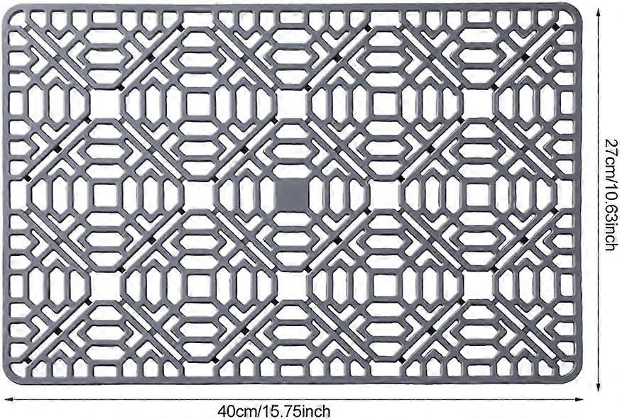 Silicone Sink Protector Kitchen Grid, Heat Resistant Non - Slip, Rubber ...