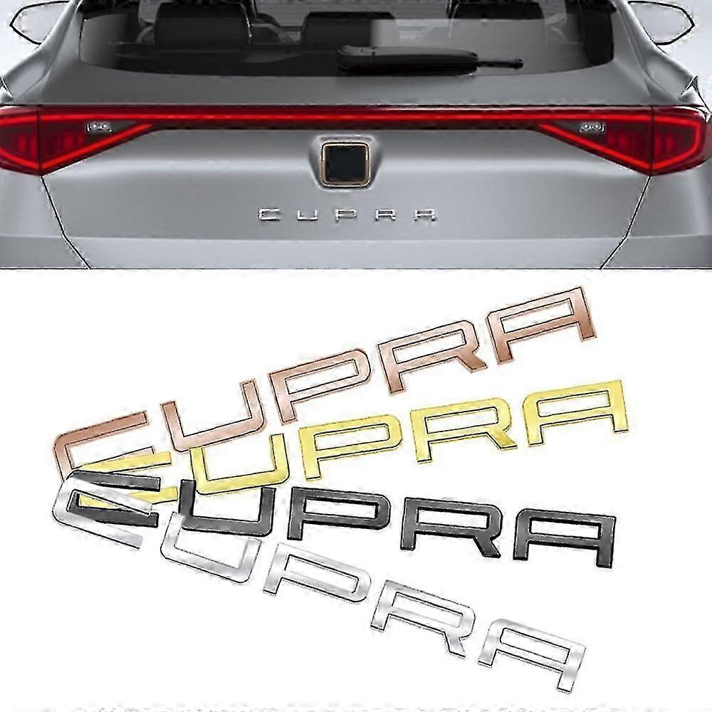 Car Sticker Metal 3d Emblem Badge Rear Trunk Decal For Seat Cupra Leon ...