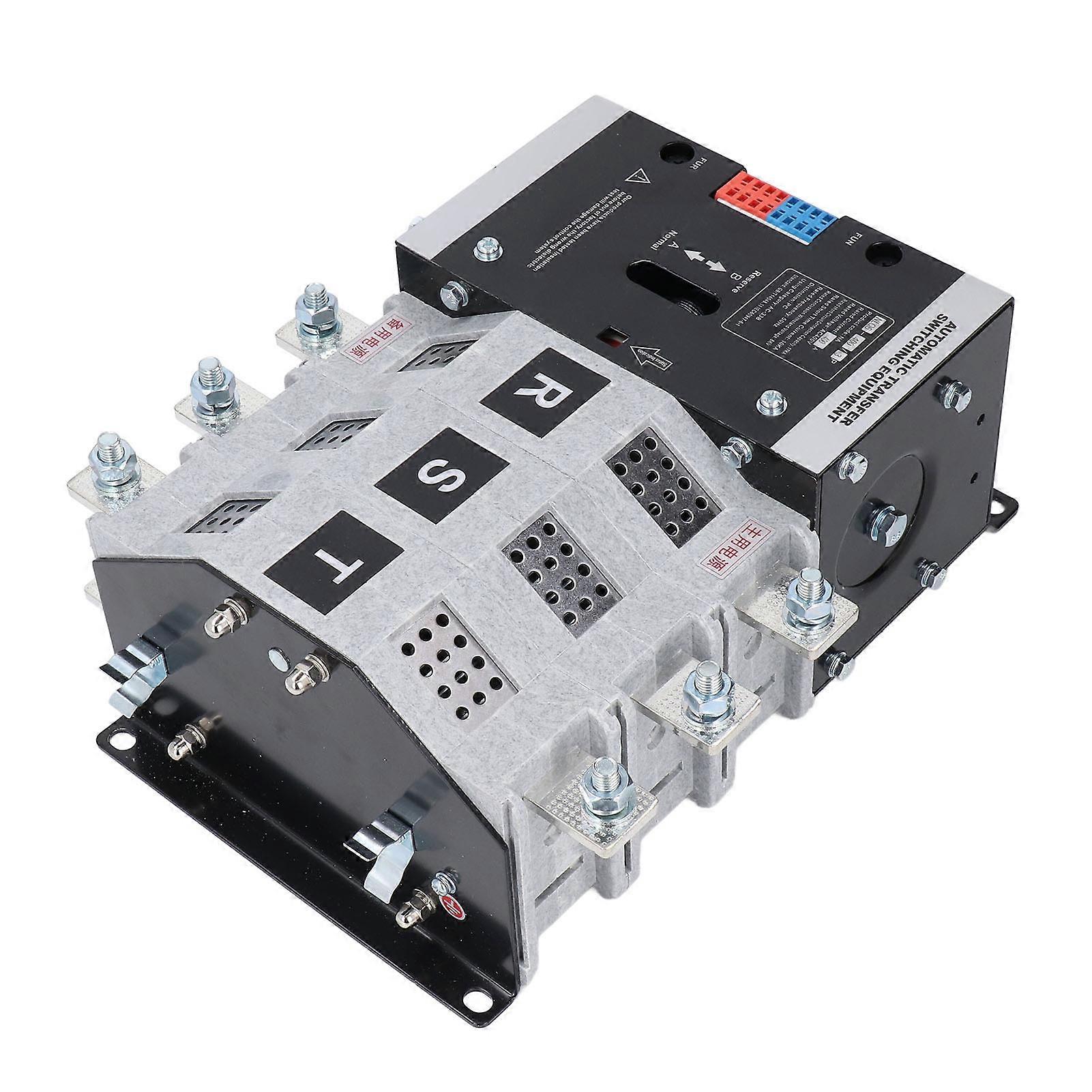Dual Power Automatic Transfer Switch 3P 400A ATS Rapid Switching ...