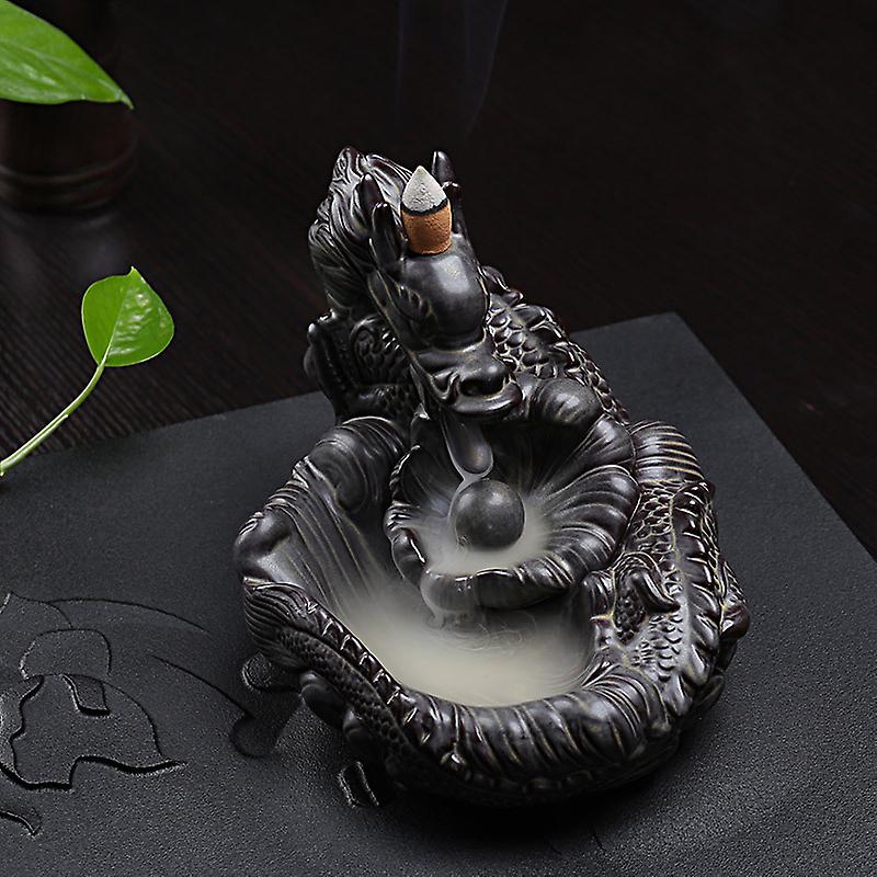 Reflow Incense Burner, Home Dragon Seat Incense Burner, Hualongchi ...