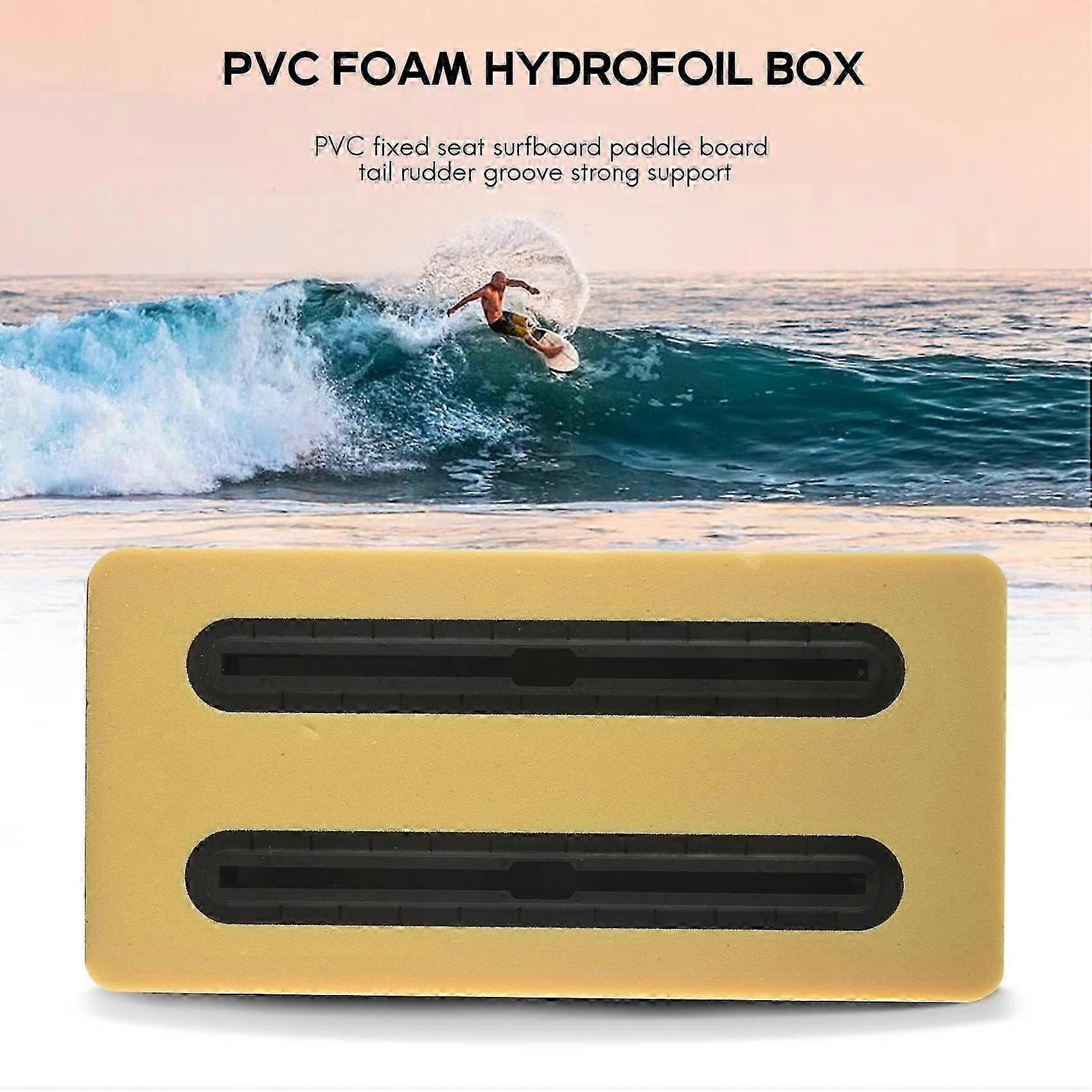 Hydrofoil Rail Box Foil Box Pvc Foam Hydrofoil Box(Black) | Fruugo UK